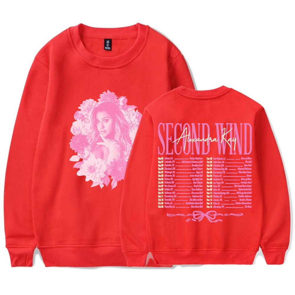 Alexandra Kay Second Wind Tour 2025 Crewneck Sweatshirts Women Men ...
