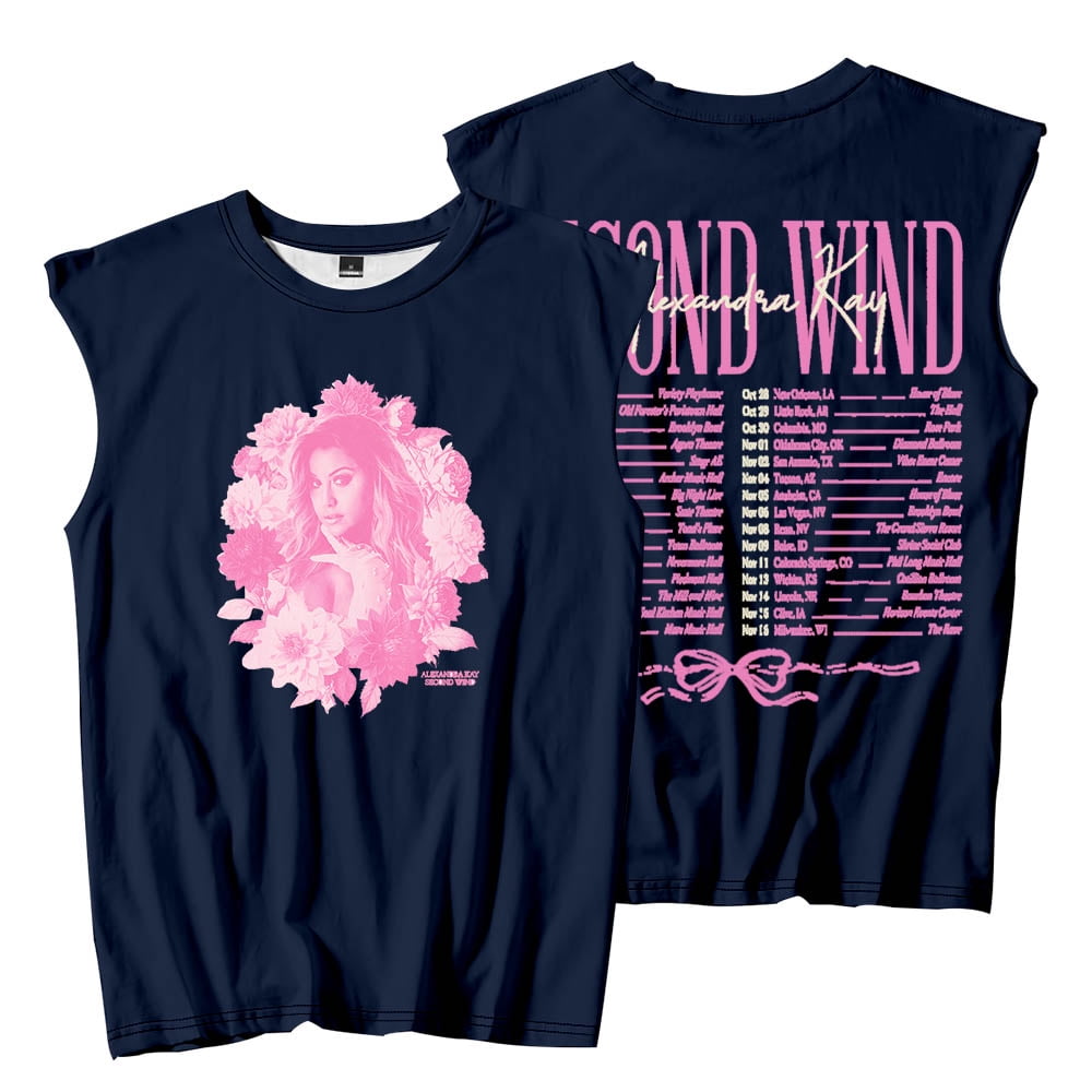 Alexandra Kay Second Wind Tour 2025 Merch Sleeveless T-Shirts Women Men ...