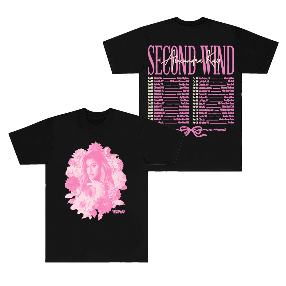 Alexandra Kay Second Wind Tour 2025 T-Shirts Cosplay Women Men Fashion ...