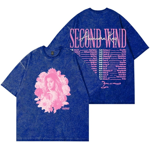 Alexandra Kay Second Wind Tour 2025 Wash T-Shirts Women Men Fashion ...