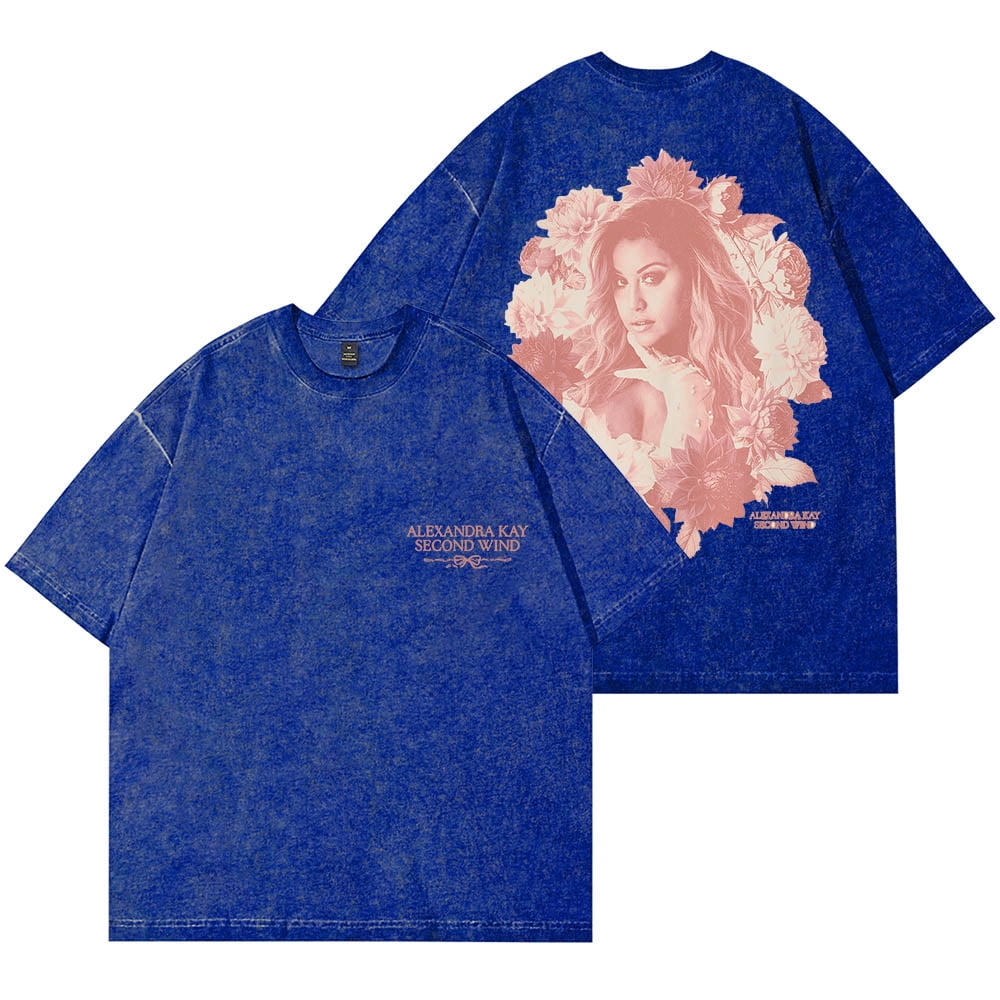 Alexandra Kay Second Wind Wash T-Shirts 2025 Tour Merch Women Men ...