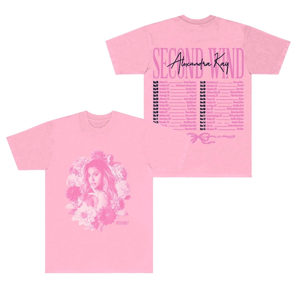 Alexandra Kay T-Shirts Second Wind Tour 2025 Cosplay Fans Women Men ...