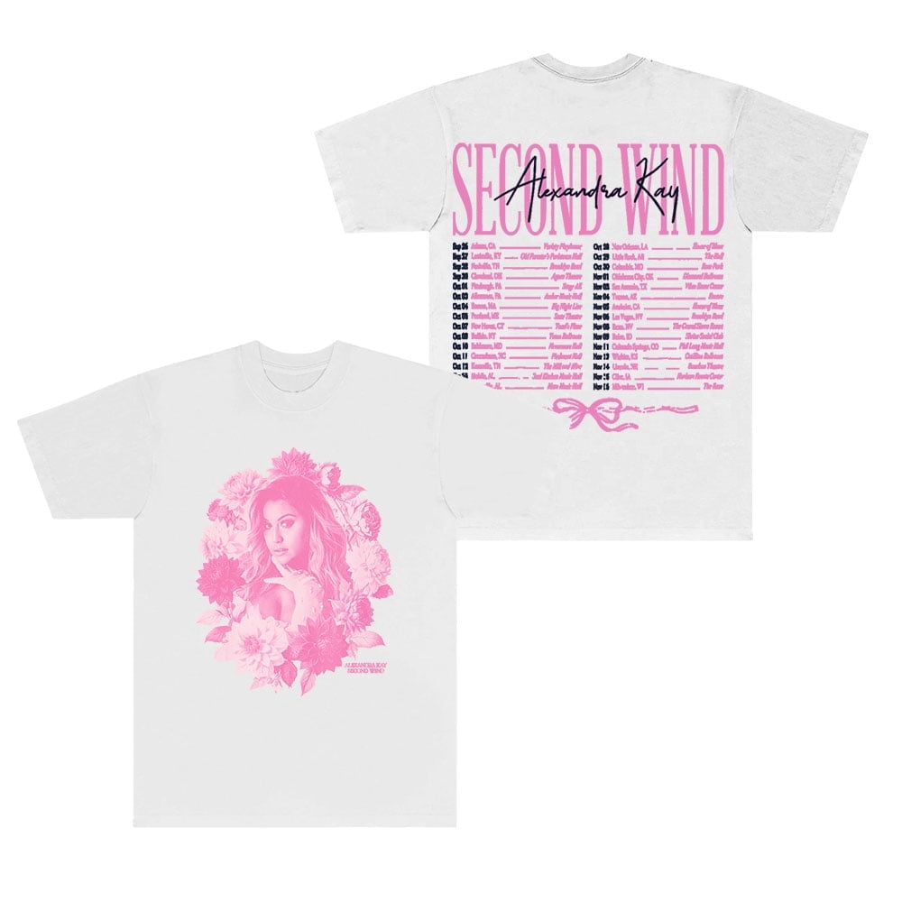 Alexandra Kay T-Shirts Second Wind Tour 2025 Cosplay Fans Women Men ...