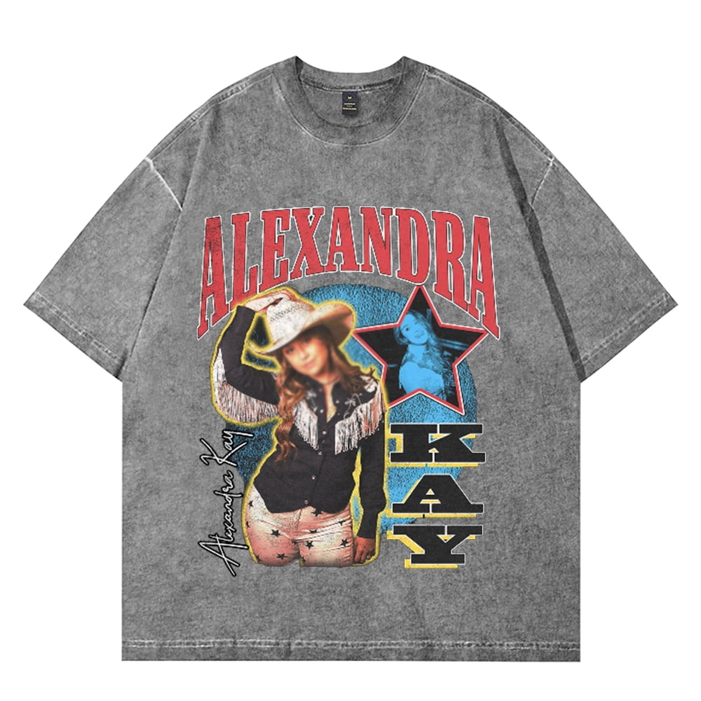 Alexandra Kay Vintage Wash Tee Cupid's a Cowgirl Tour Merch Unisex ...