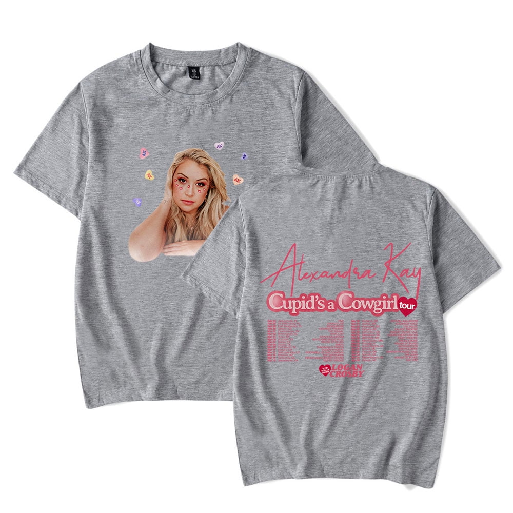 Alexandra Kay merch Cupid's A Cowgirl Tour tshirt crewneck short sleeve ...