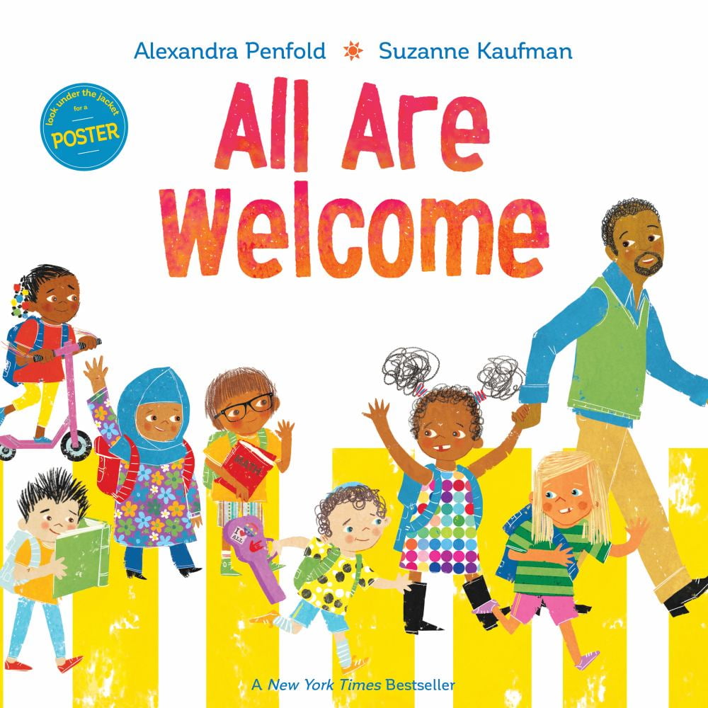Alexandra Penfold: All Are Welcome Hardcover Book, School Diversity ...