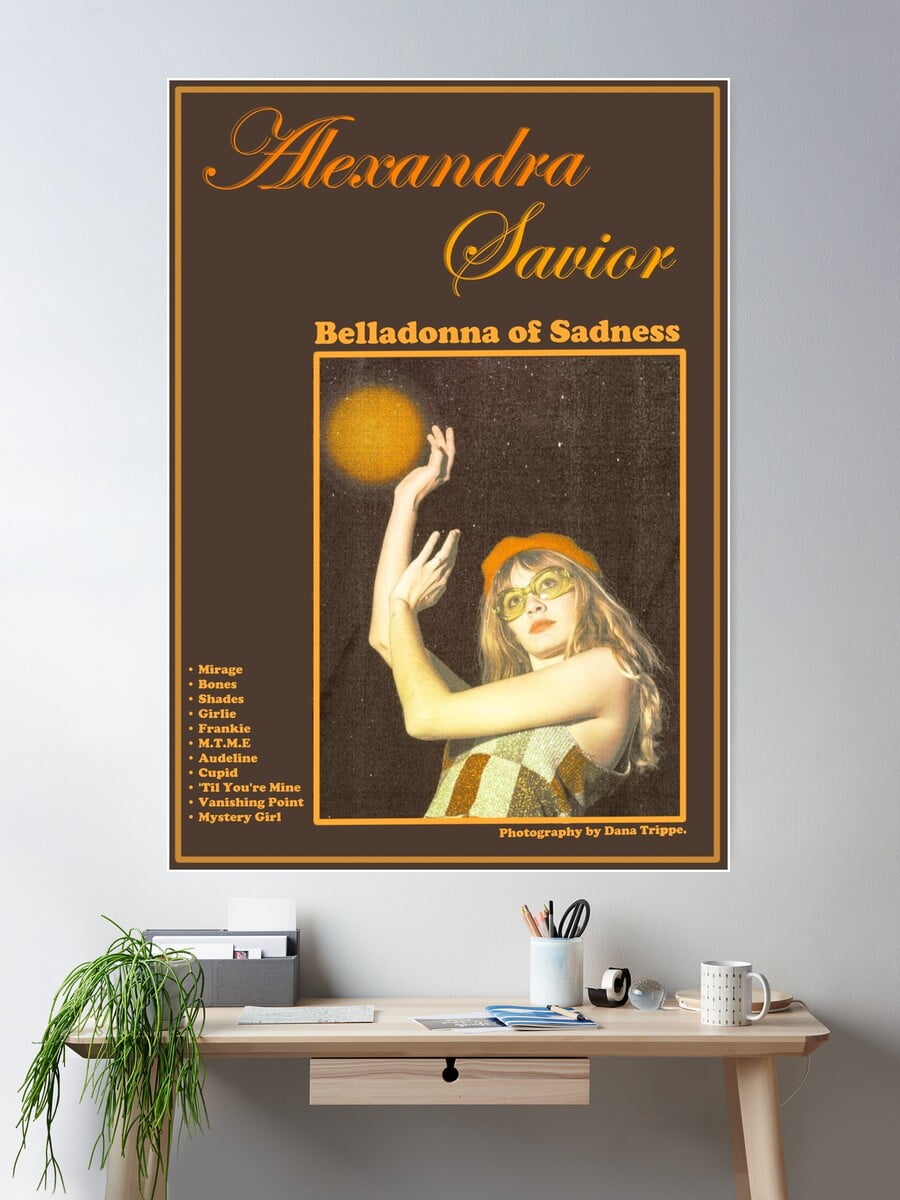 Alexandra Savior, Belladonna Of Sadness Cover Poster Wall Art, Modern ...