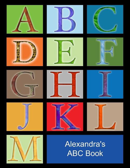 Alexandra's ABC Book: African American Girl with Black Hair Paperback ...