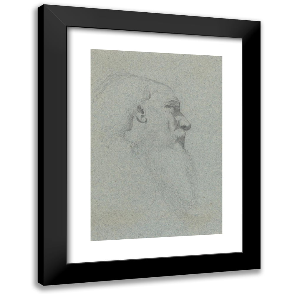 Alexandre Bida 13x18 Black Modern Framed Museum Art Print Titled - Head ...