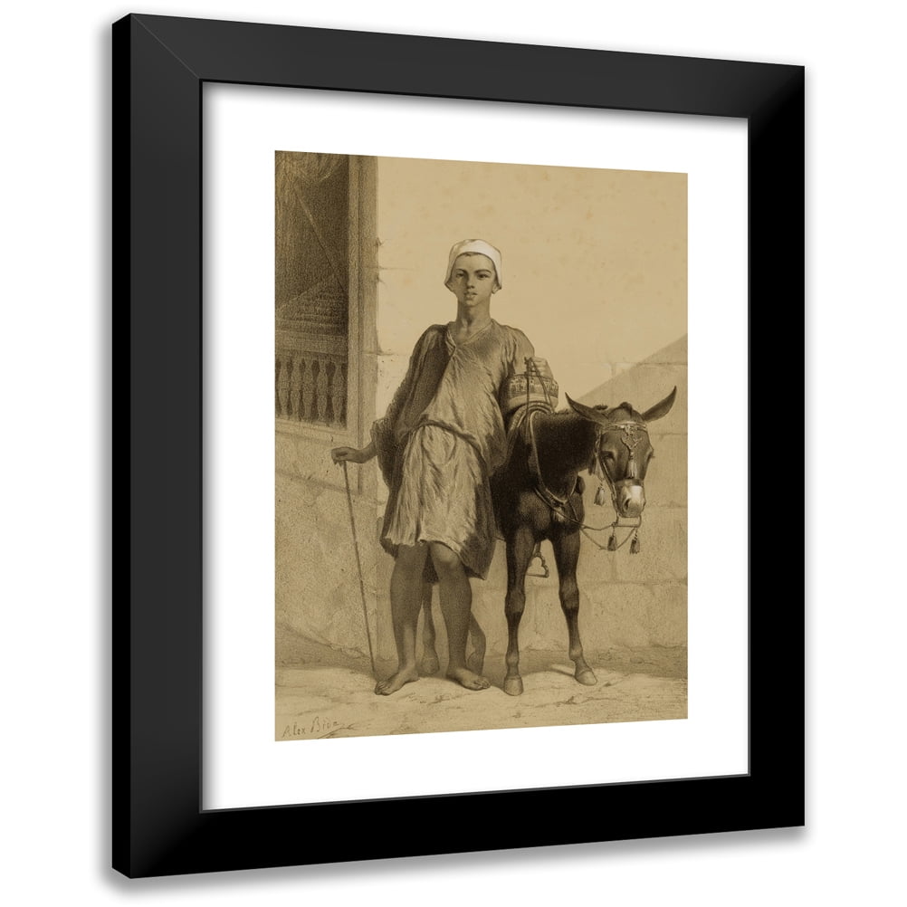 Alexandre Bida 14x18 Black Modern Framed Museum Art Print Titled - An ...