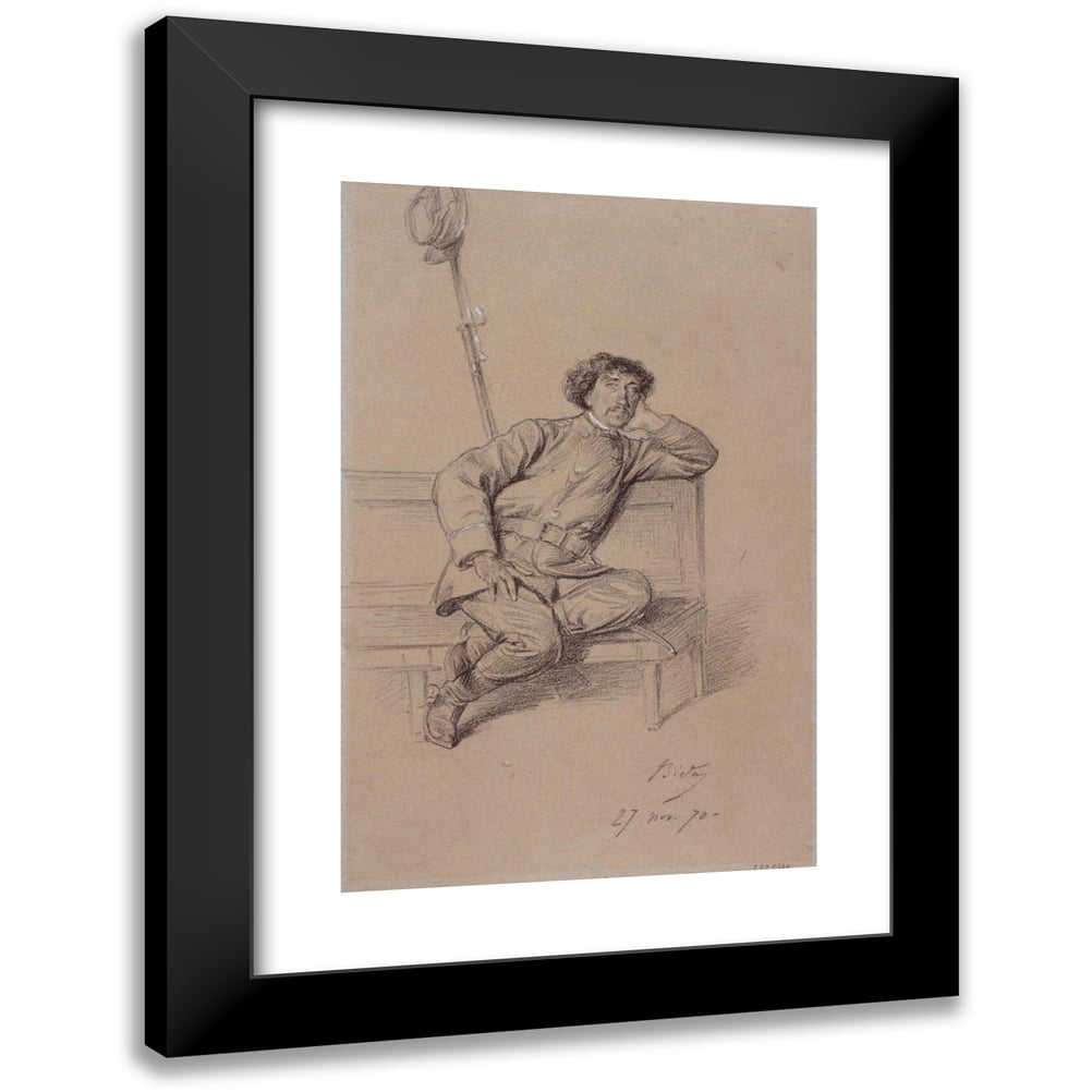 Alexandre Bida 17x24 Black Modern Framed Museum Art Print Titled ...