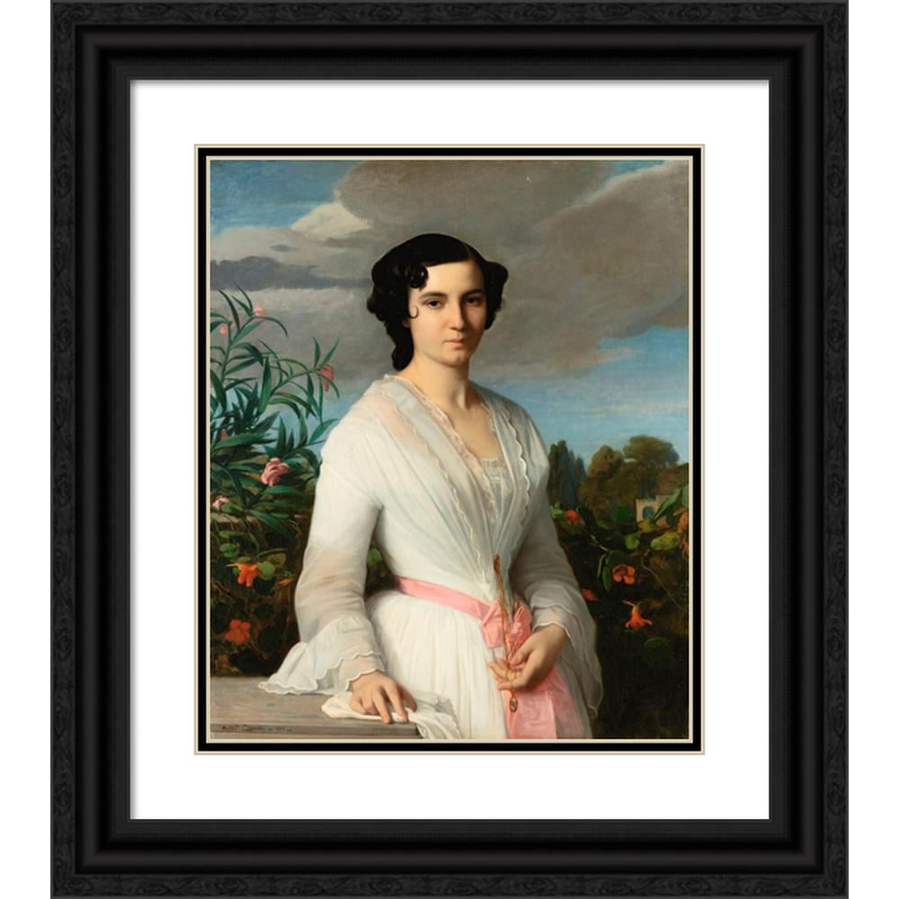 Alexandre Cabanel 12x14 Black Ornate Wood Framed Double Matted Museum ...