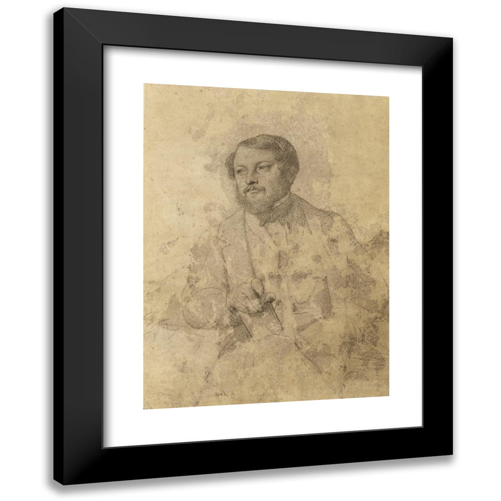 Alexandre Cabanel 14x18 Black Modern Framed Museum Art Print Titled - Mr. J. Paton, Financial ...