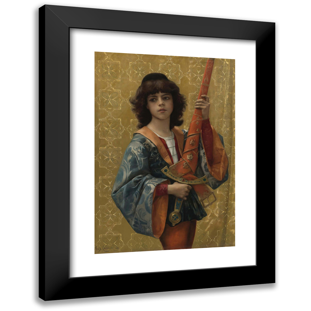 Alexandre Cabanel 17x24 Black Modern Framed Museum Art Print Titled - A ...