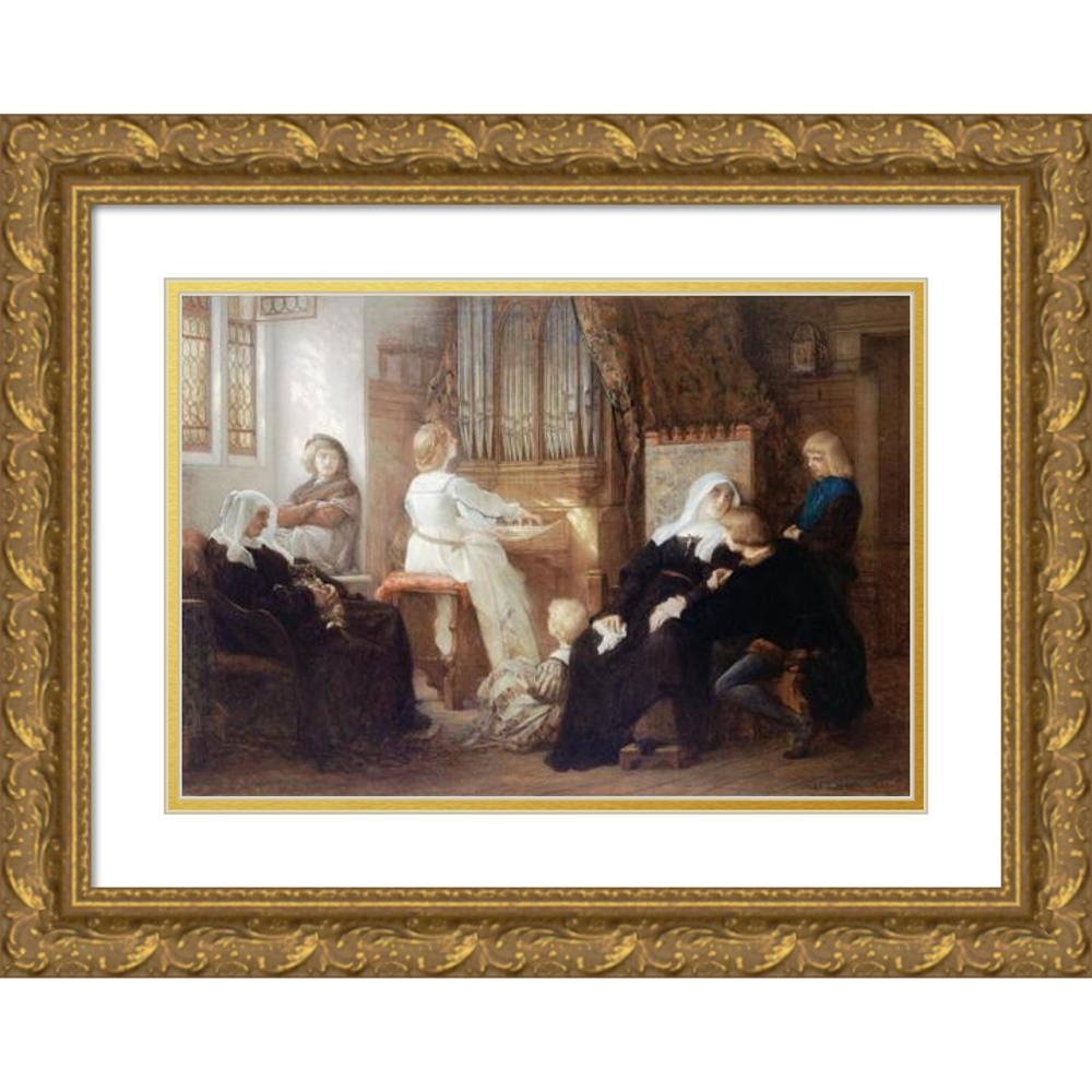 Alexandre Cabanel 18x14 Gold Ornate Wood Frame and Double Matted Museum ...