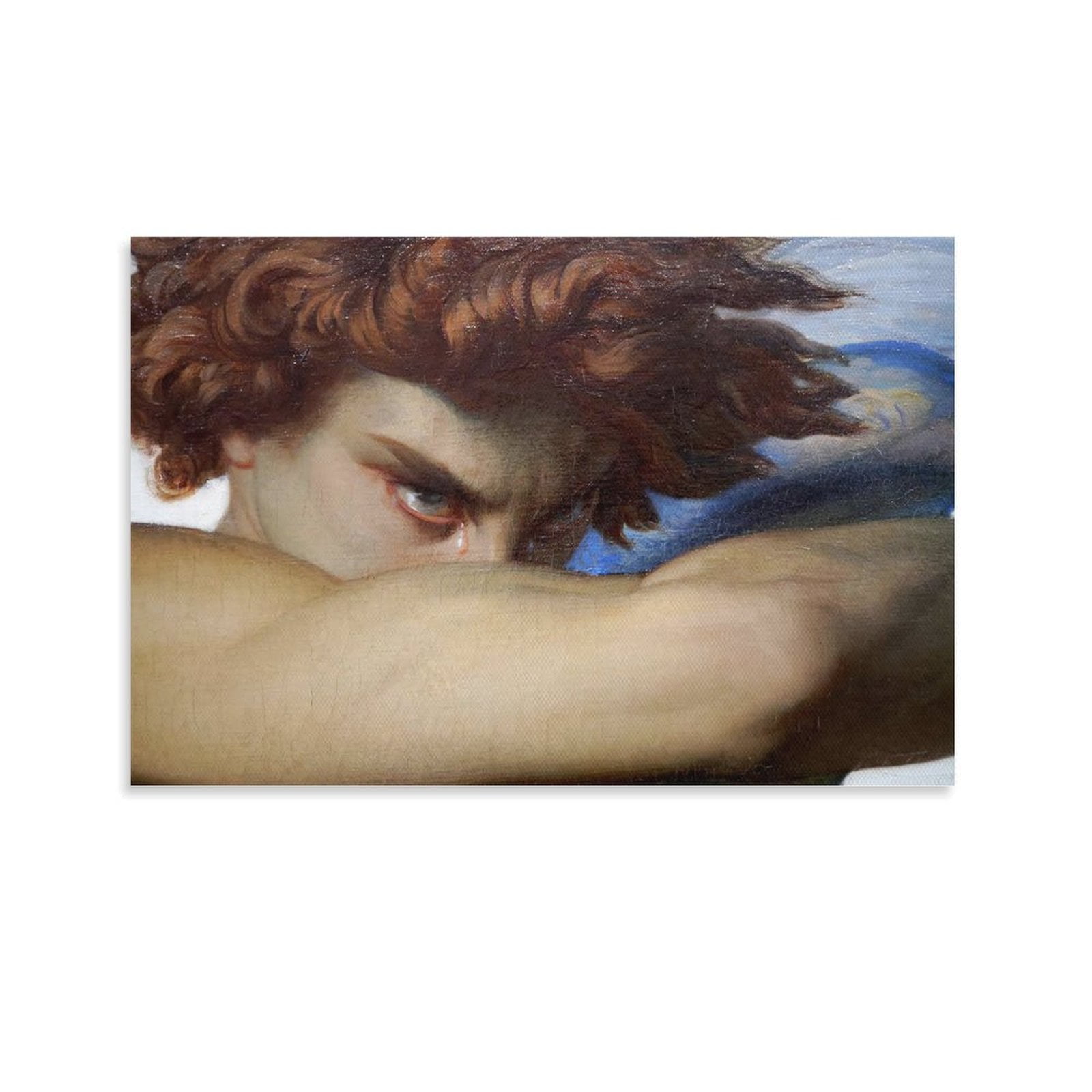 Alexandre Cabanel Poster Print The Fallen Angel by Alexandre Cabanel ...