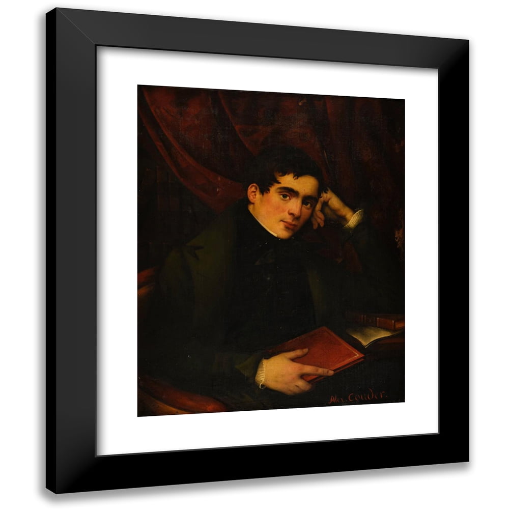 Alexandre Couder 15x18 Black Modern Framed Museum Art Print Titled ...