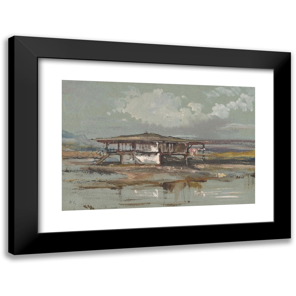 Alexandre-Gabriel Decamps 18x13 Black Modern Framed Museum Art Print ...
