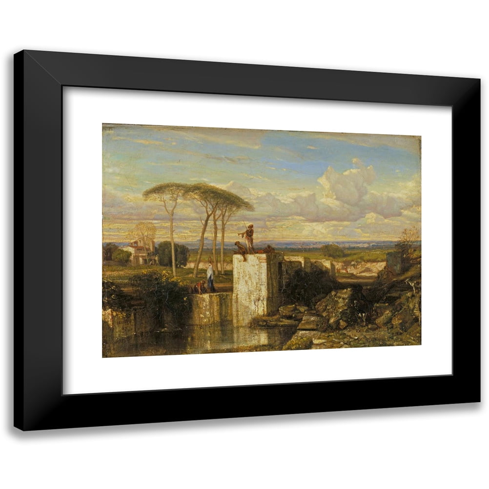 Alexandre-Gabriel Decamps 18x14 Black Modern Framed Museum Art Print ...