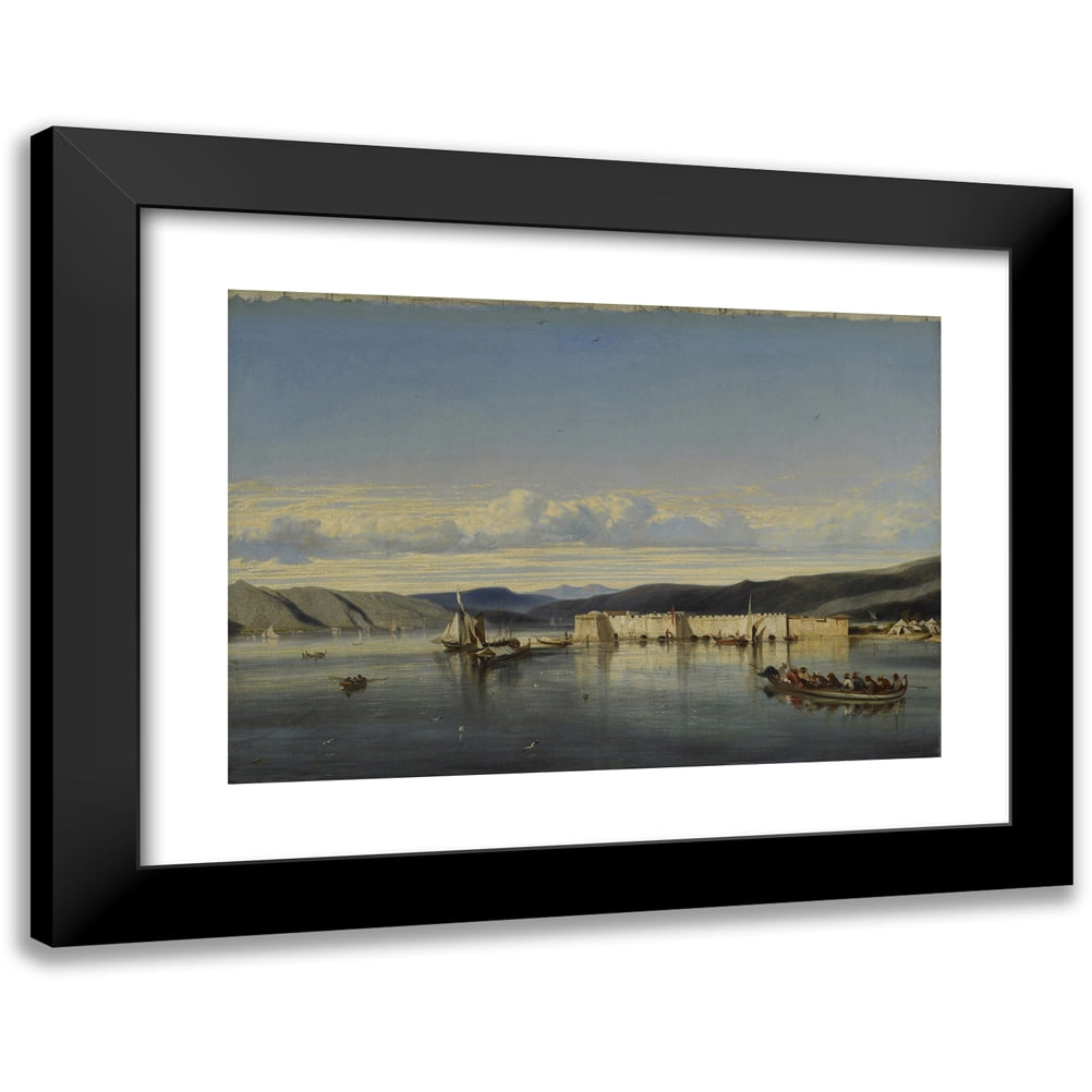 Alexandre-Gabriel Decamps 18x14 Black Modern Framed Museum Art Print ...