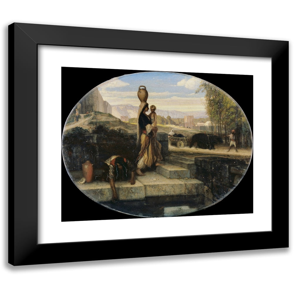 Alexandre-Gabriel Decamps 18x15 Black Modern Framed Museum Art Print ...