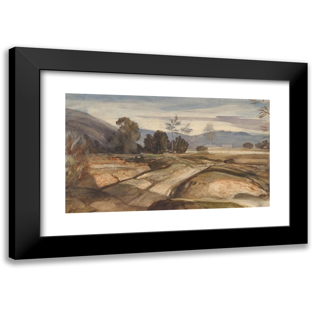 Alexandre-Gabriel Decamps 24x16 Black Modern Framed Museum Art Print ...