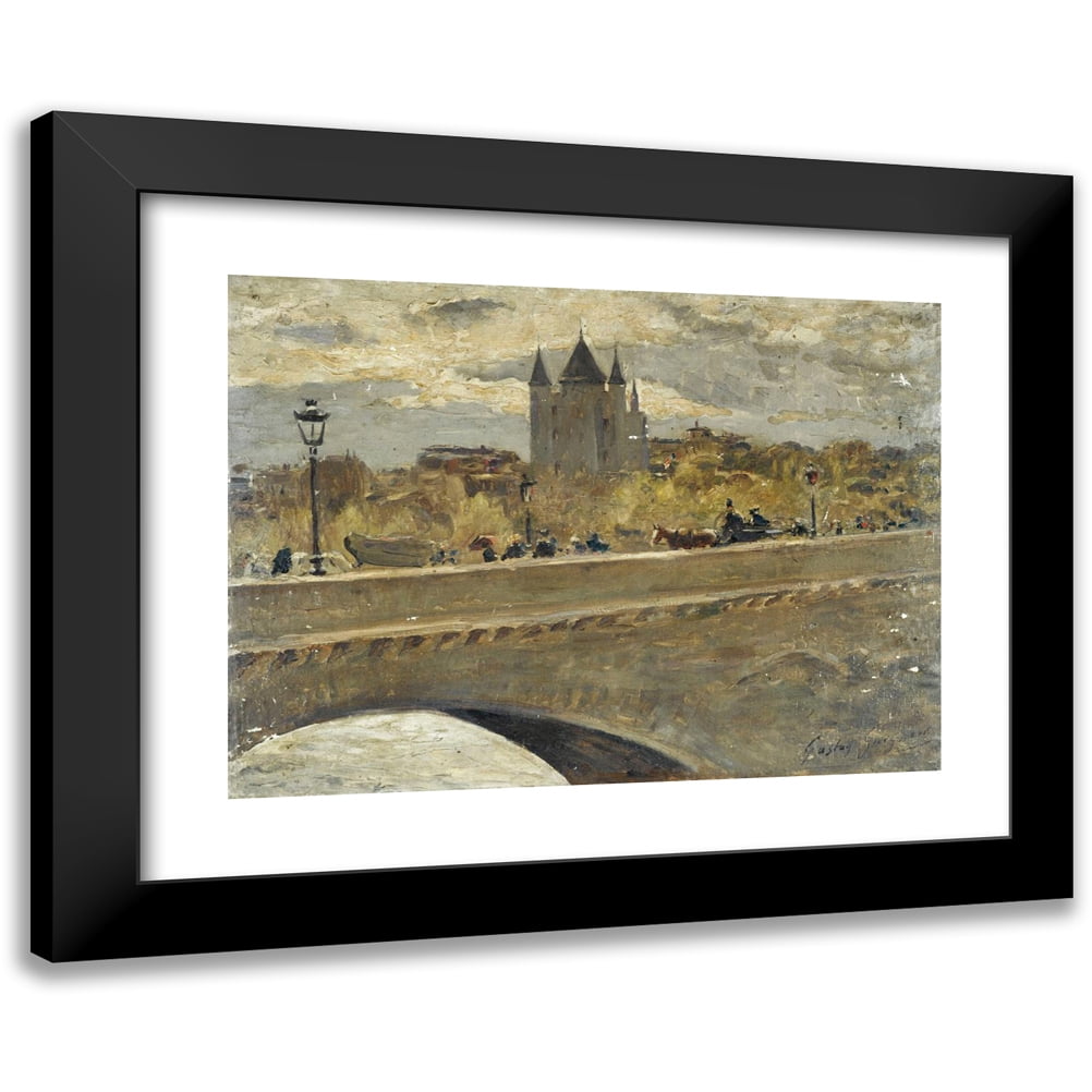 Alexandre Gaston Guignard 18x14 Black Modern Framed Museum Art Print ...
