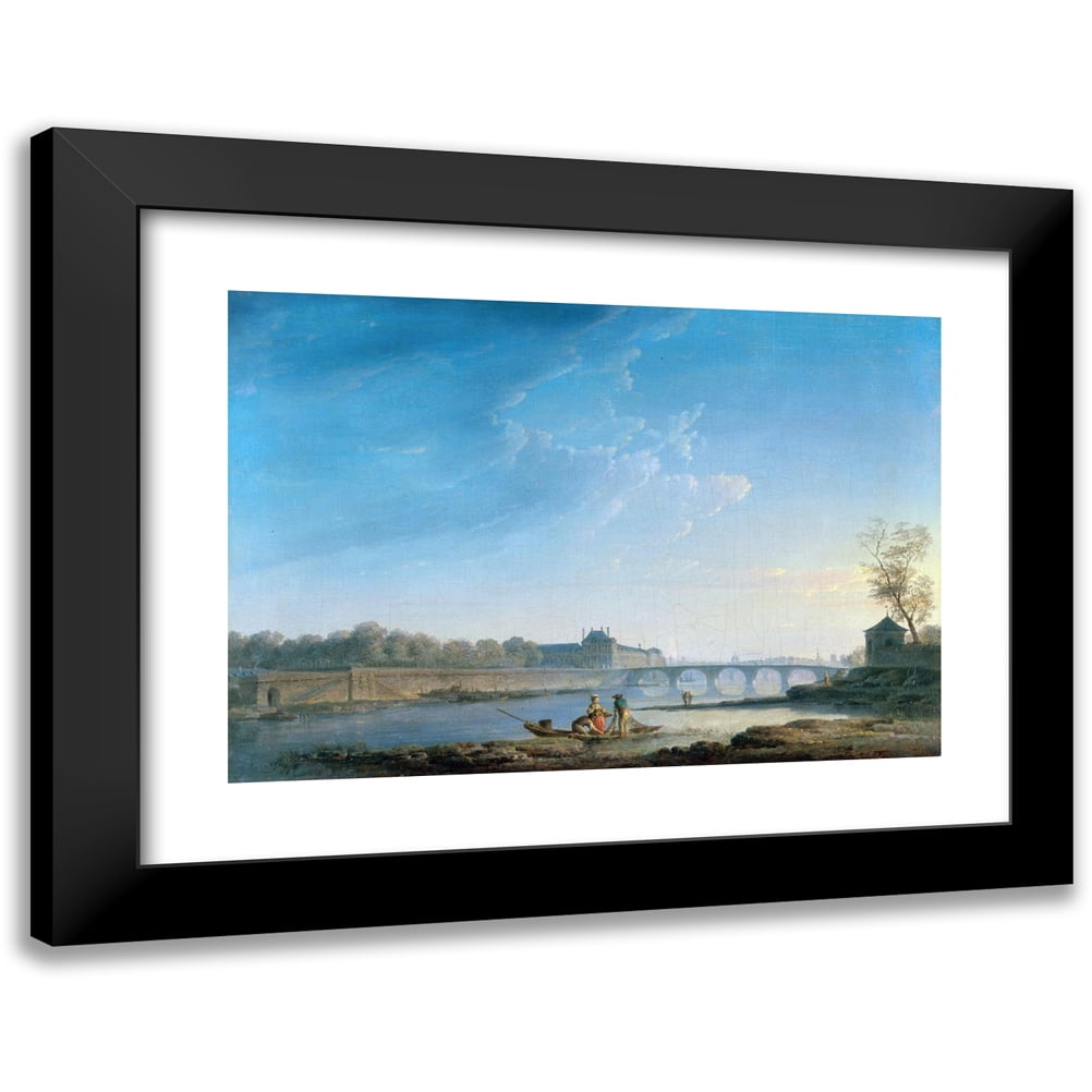 Alexandre-Jean Noël 24x18 Black Modern Framed Museum Art Print Titled ...