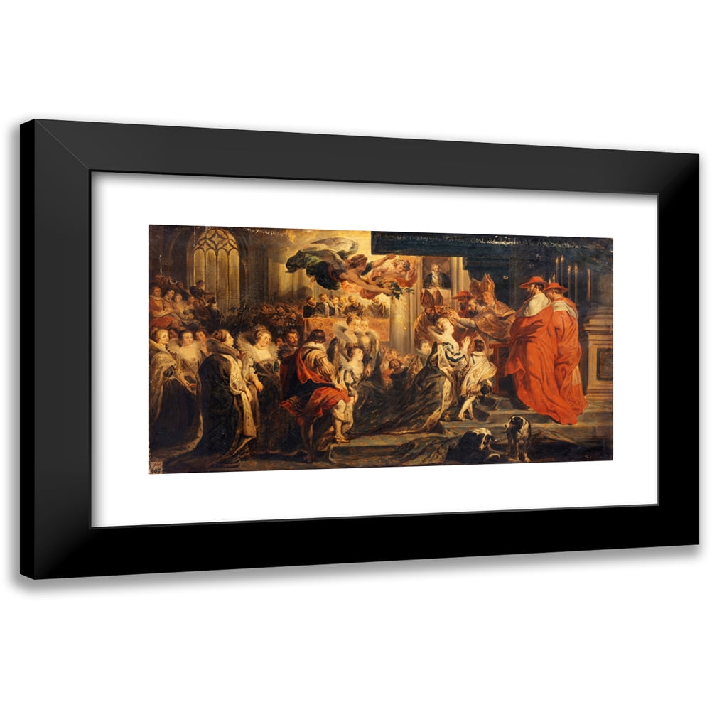 Alexandre Marie Colin 18x11 Black Modern Framed Museum Art Print Titled ...