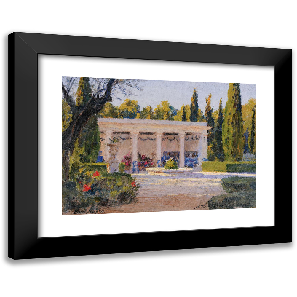 Alexandre Roubtzoff 24x18 Black Modern Framed Museum Art Print Titled ...