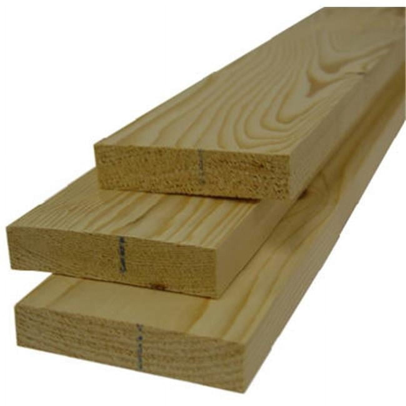 Alexandria Moulding 0Q1X4-70096C 1 x 4 in. 8 ft. Common Pine Board ...