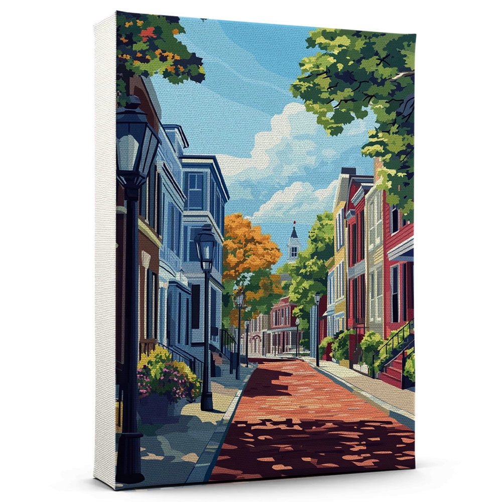 Alexandrias Travel Canvass, Virginia Canvass Wall Art, Alexandrias ...