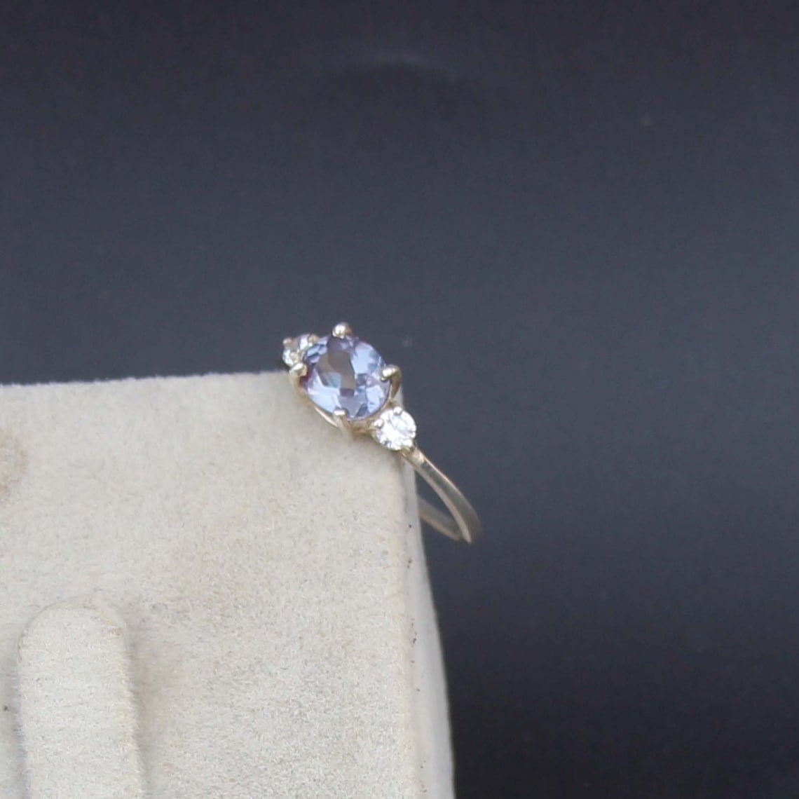 Alexandrite Ring, June Birthstone Ring, Sterling Silver Handmade Ring ...