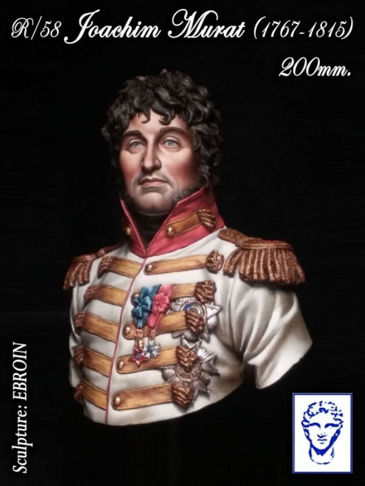 Alexandros Models 200mm Joachim Murat Napoleanic Wars Resin Figure Bust ...