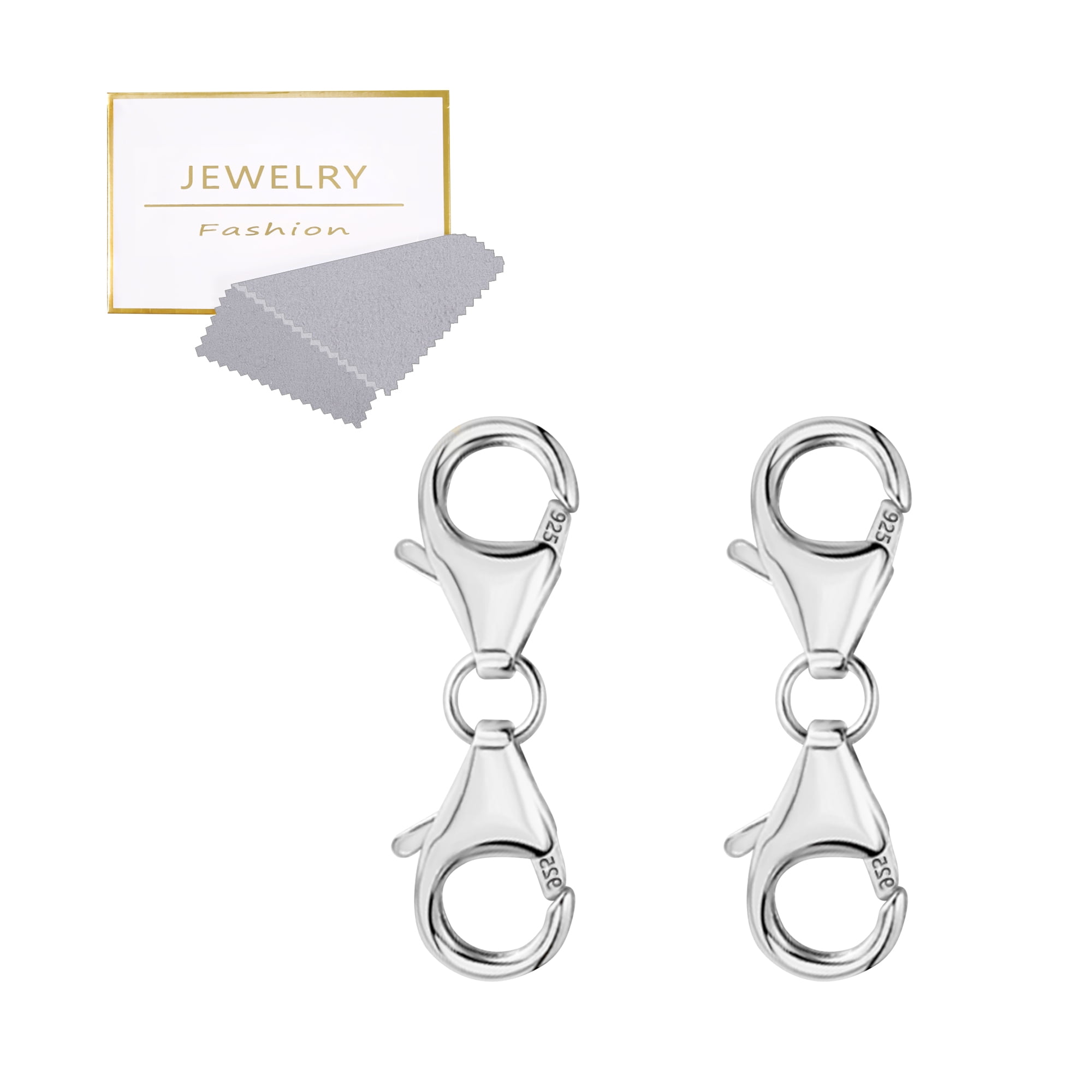 Alexcraft Double Lobster Clasp Extender, Gold Plated Claw Connector ...