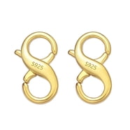 DIY.STORE 10Pcs Double Opening Shortener Clasp Necklace Clasp and ...