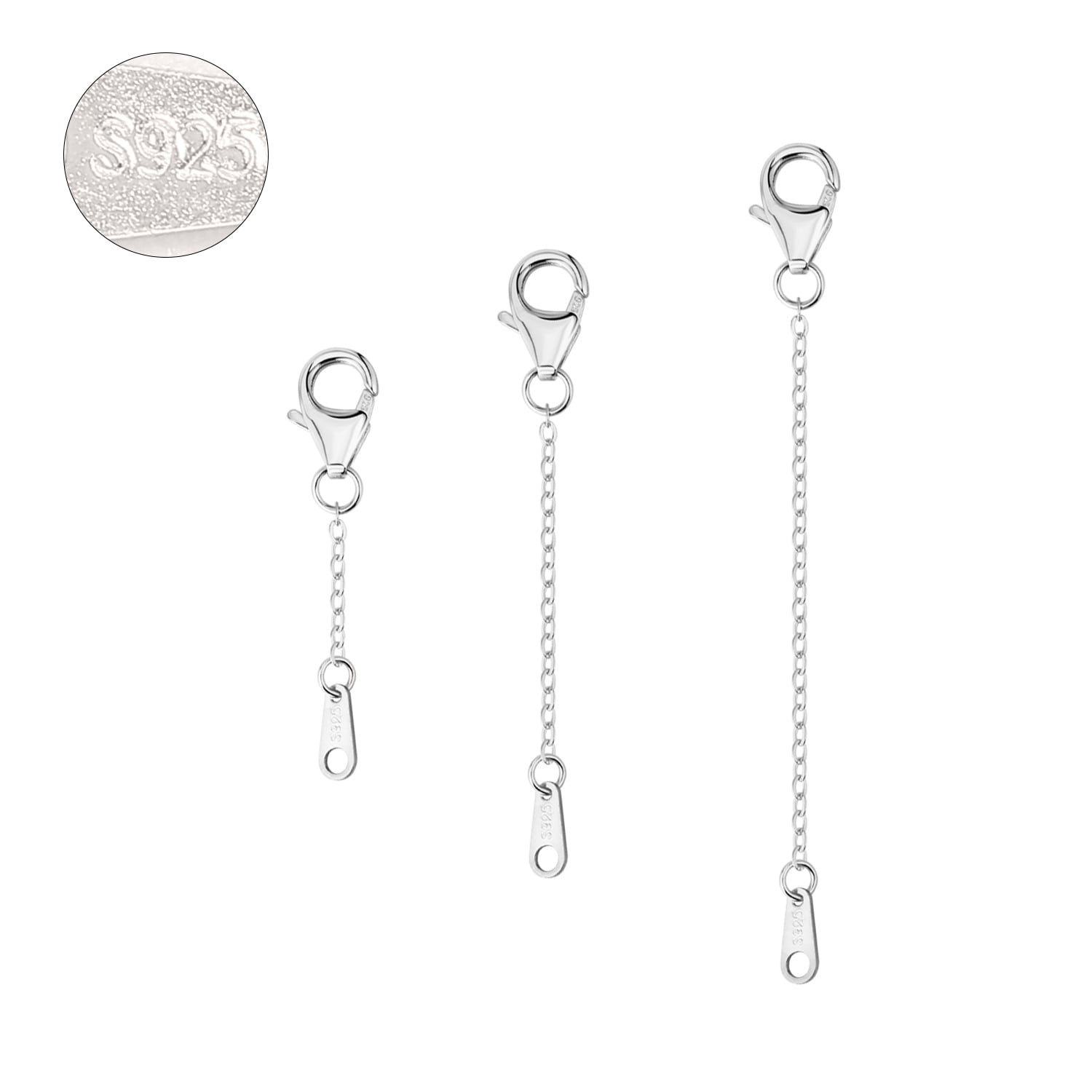 Alexcraft Gold Necklace Extenders, 14K Gold Chain Extenders with ...