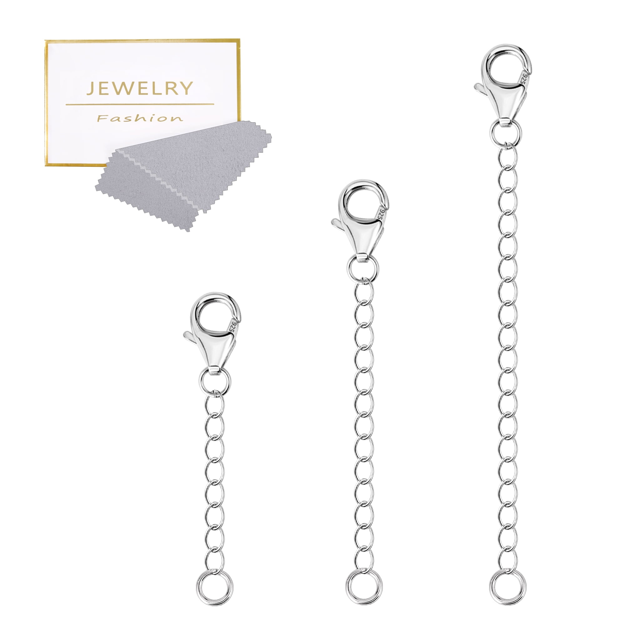 Alexcraft Gold Necklace Extenders, 14K Gold Chain Extenders with ...