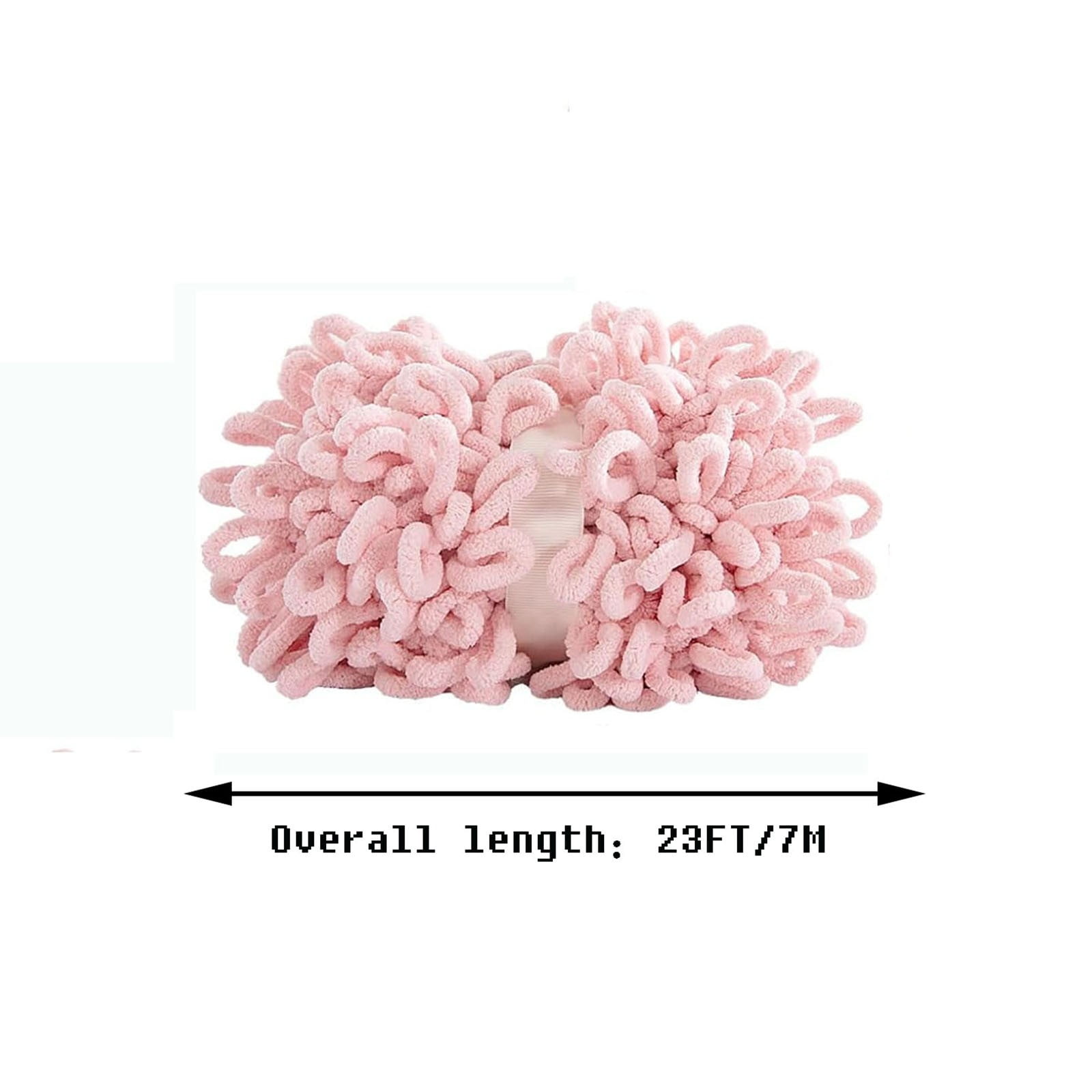 Alexda 100g 9m 1pack Bulky Loop Yarn for Finger Knitting Soft Loop Yarn ...