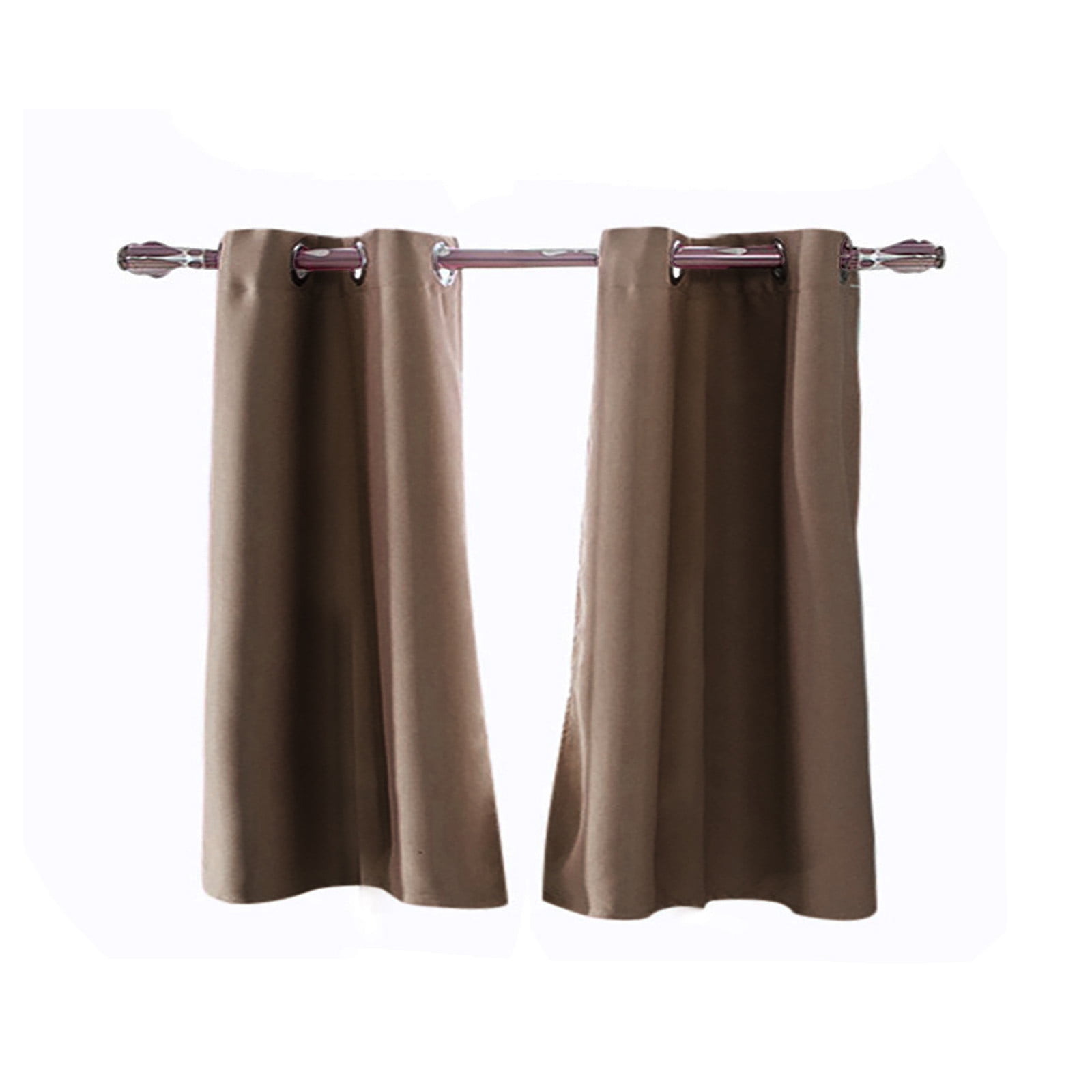 Alexda 2PC Insulated Foam Lined Heavy Thick Grommet Window Curtain ...