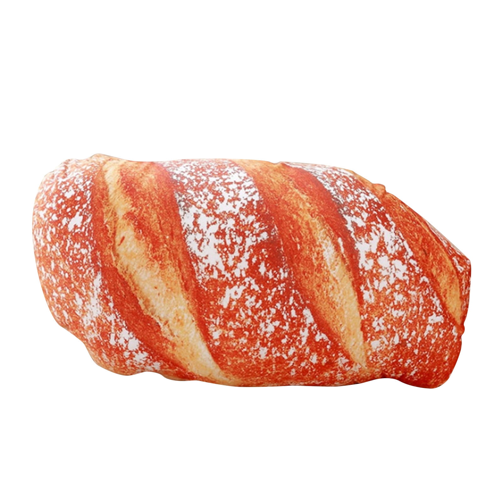 Alexda 3D Simulation Bread Shape Pillow Soft Lumbar Back Cushion Plush ...