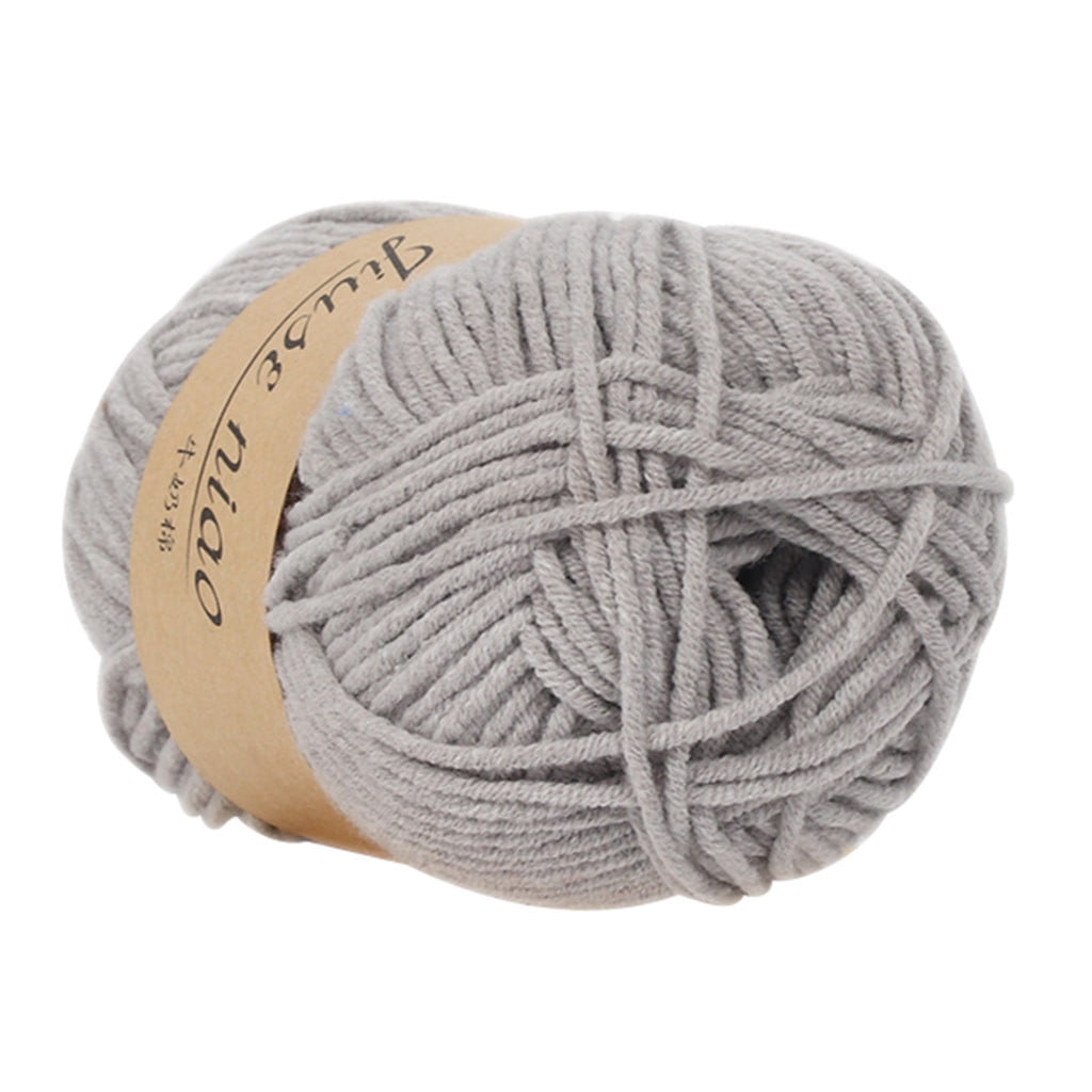 Alexda Cotton Wool 5 Strands of Milk Cotton Diy Wool Hat Scarf Line ...