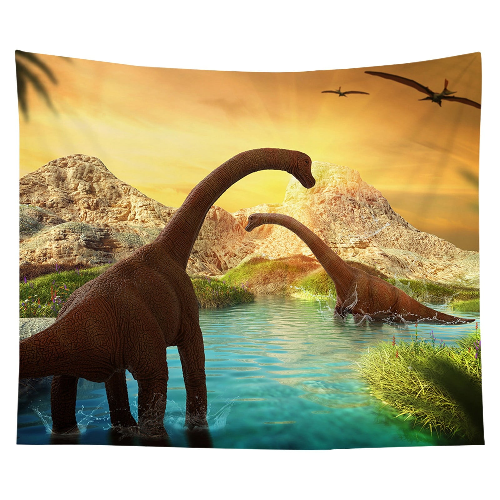 Alexda Dinosaur Tapestry for Men Large Cool College Dorm Tapestry ...