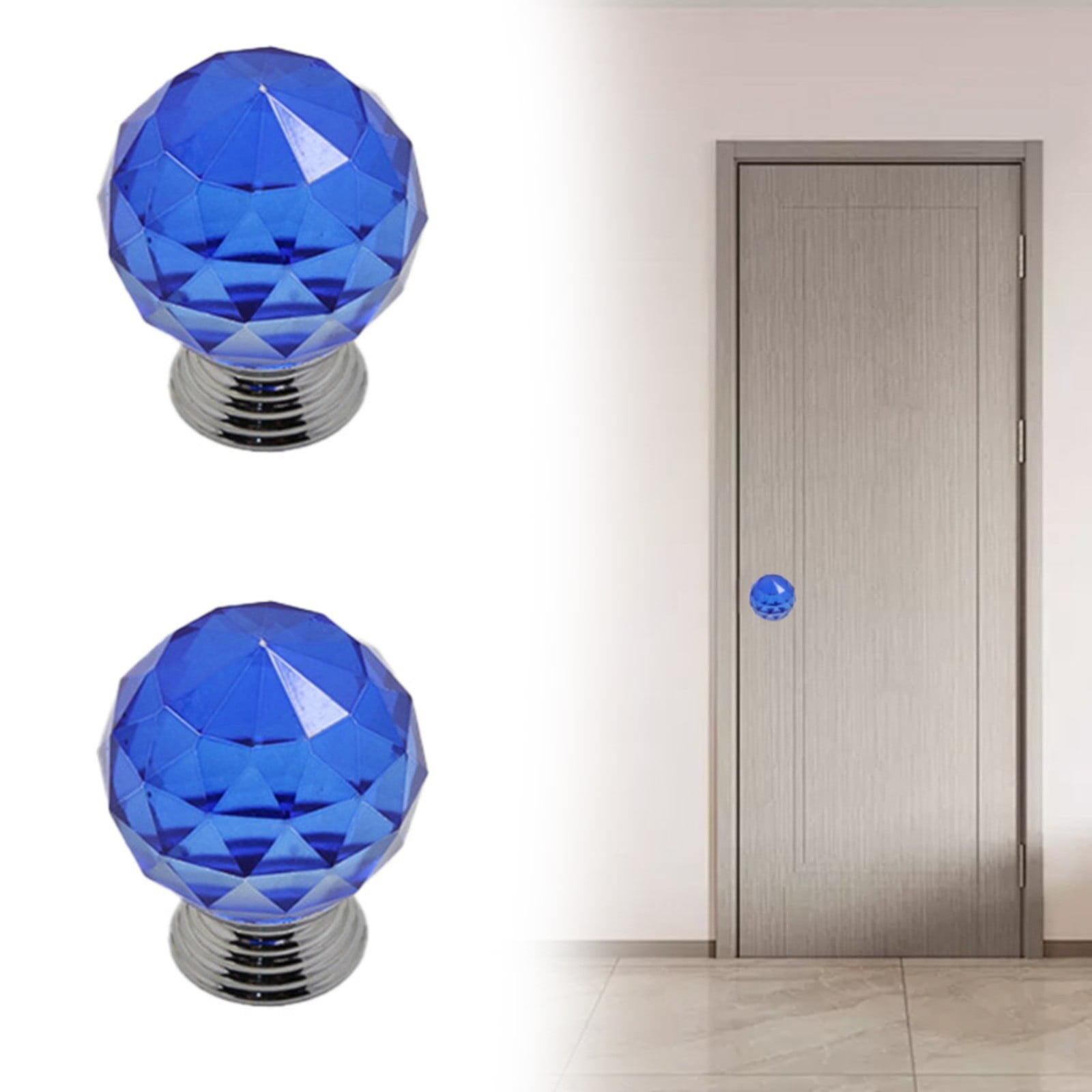 Alexda Handle Glass Drawer Cabinet Door Circular Handle 30mm Cabinet ...