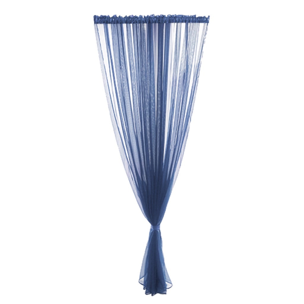 Alexda Hot Sale! Colored trilon curtain single piece rod-through ...