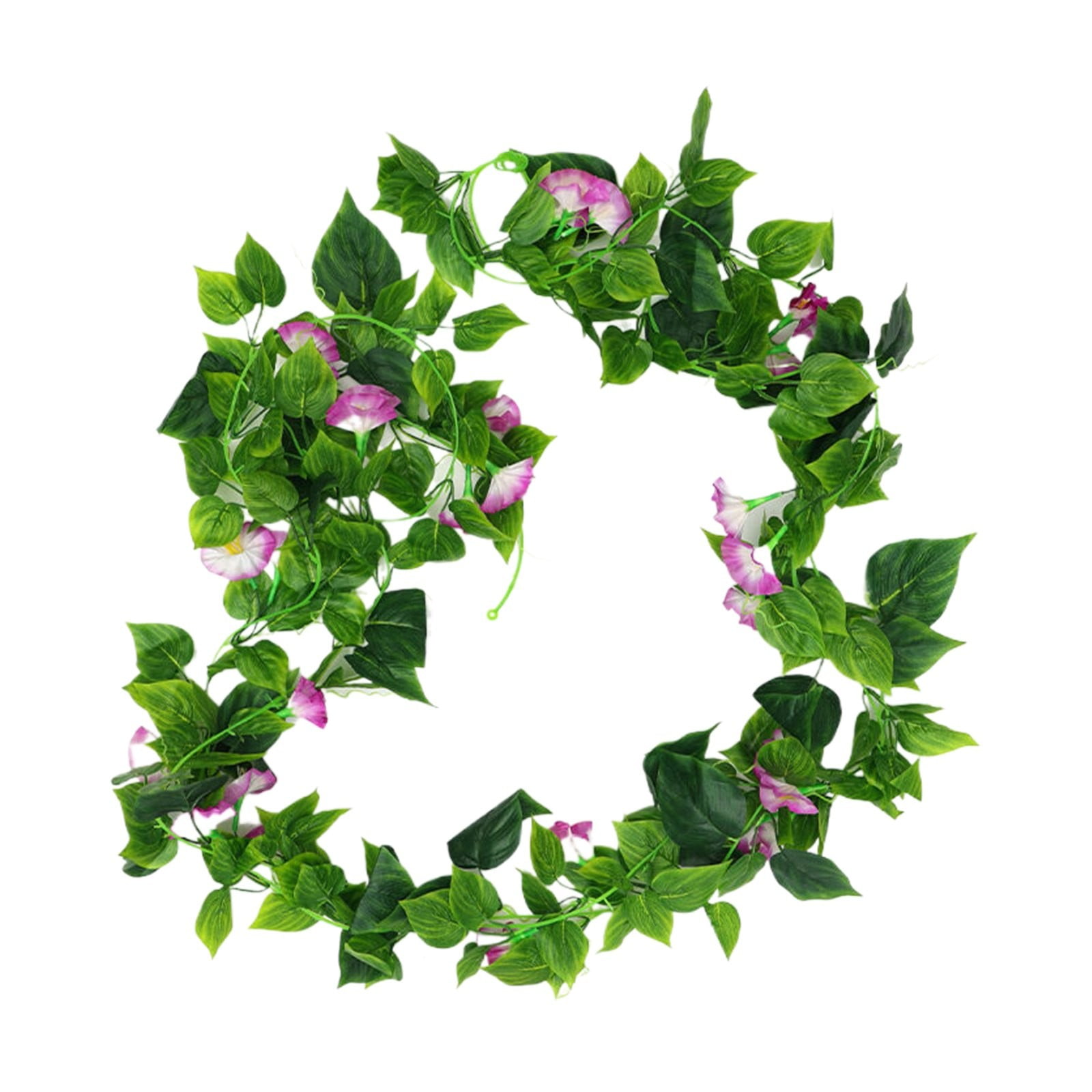 Alexda Light Purple Simulated Morning Glory Strips Artificial Vine ...