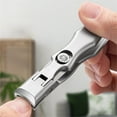 Alexda Stainless Steel Nail Clippers Oversized Single Pack Splash Proof ... Alexda Stainless Steel Nail Clippers Oversized Single Pack Splash Proof ...