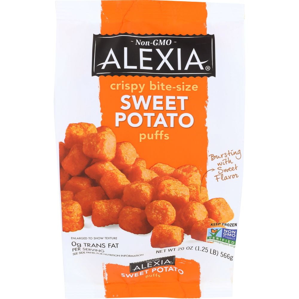 Alexia Foods Crispy Sweet Potato Puffs, Crunchy Veggie Snack, 20 Ounce ...