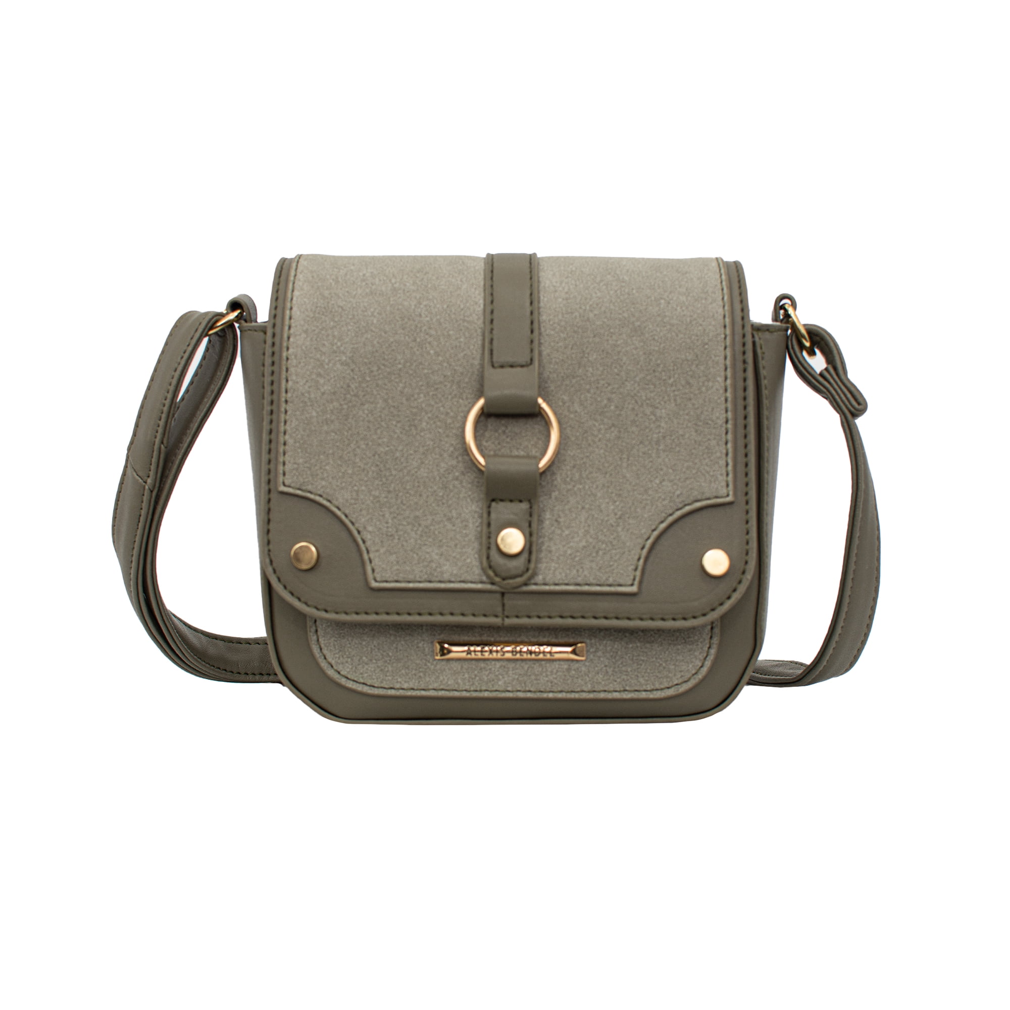 Alexis Bendel Vegan Leather Crossbody Handbag - Walmart.com