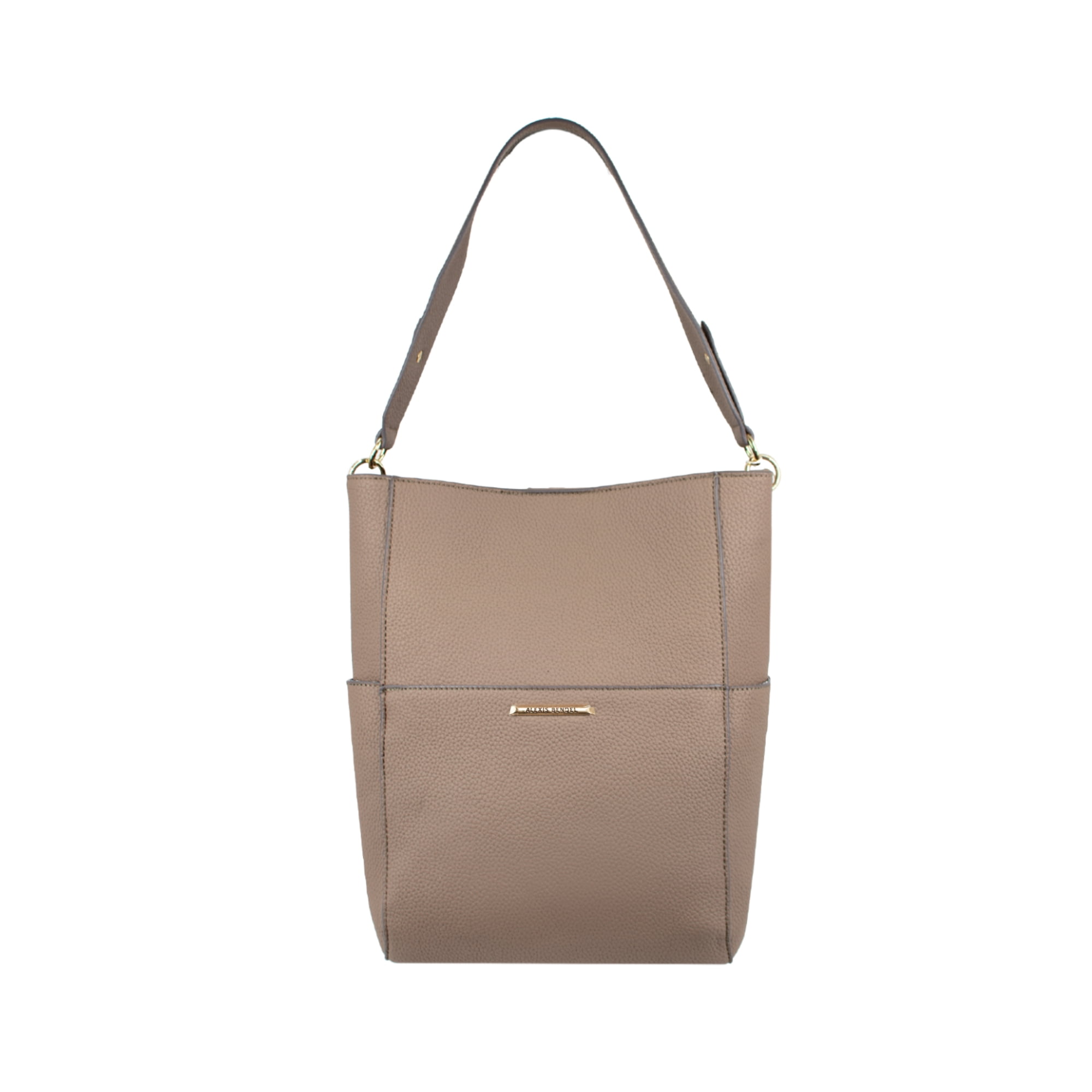 Alexis Bendel Vegan Leather Tall Hobo Handbag - Walmart.com